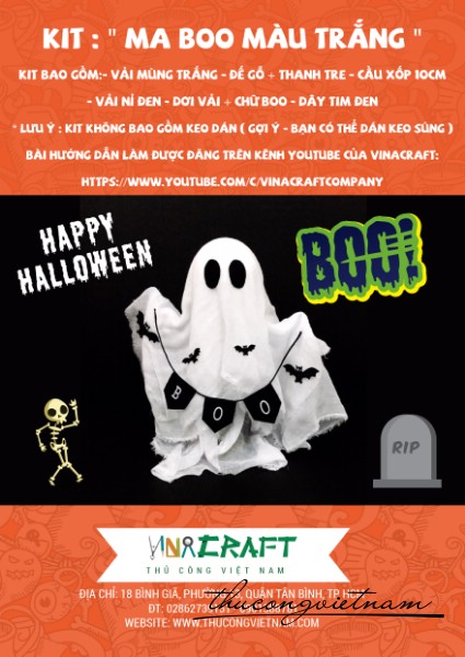 Kit: "Ma Boo màu trắng"
